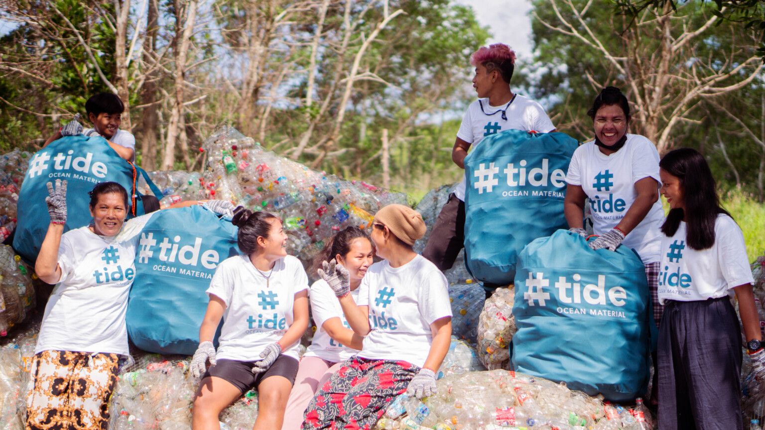 高品質な100％海洋プラスチックリサイクルのペレットと生地 | #tide OCEAN MATERIAL (ペレット・キャンバス生地 ...